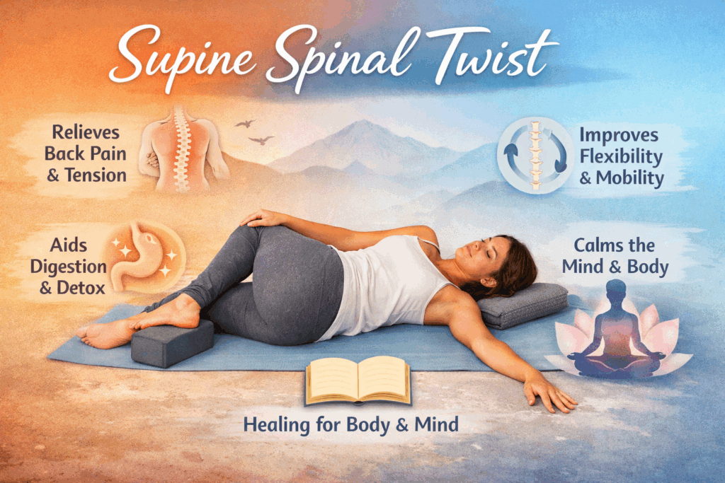 Unlock Relief with the Supine Spinal Twist Power Move - Yoga Education ...